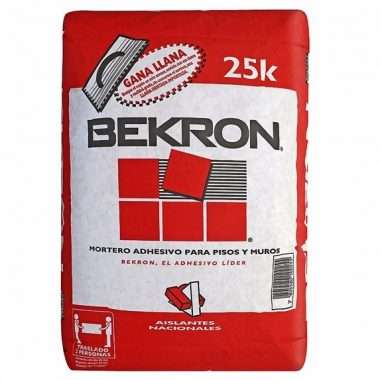 bekron adhesivo ceramica 25kg – Ferreteria La Paloma